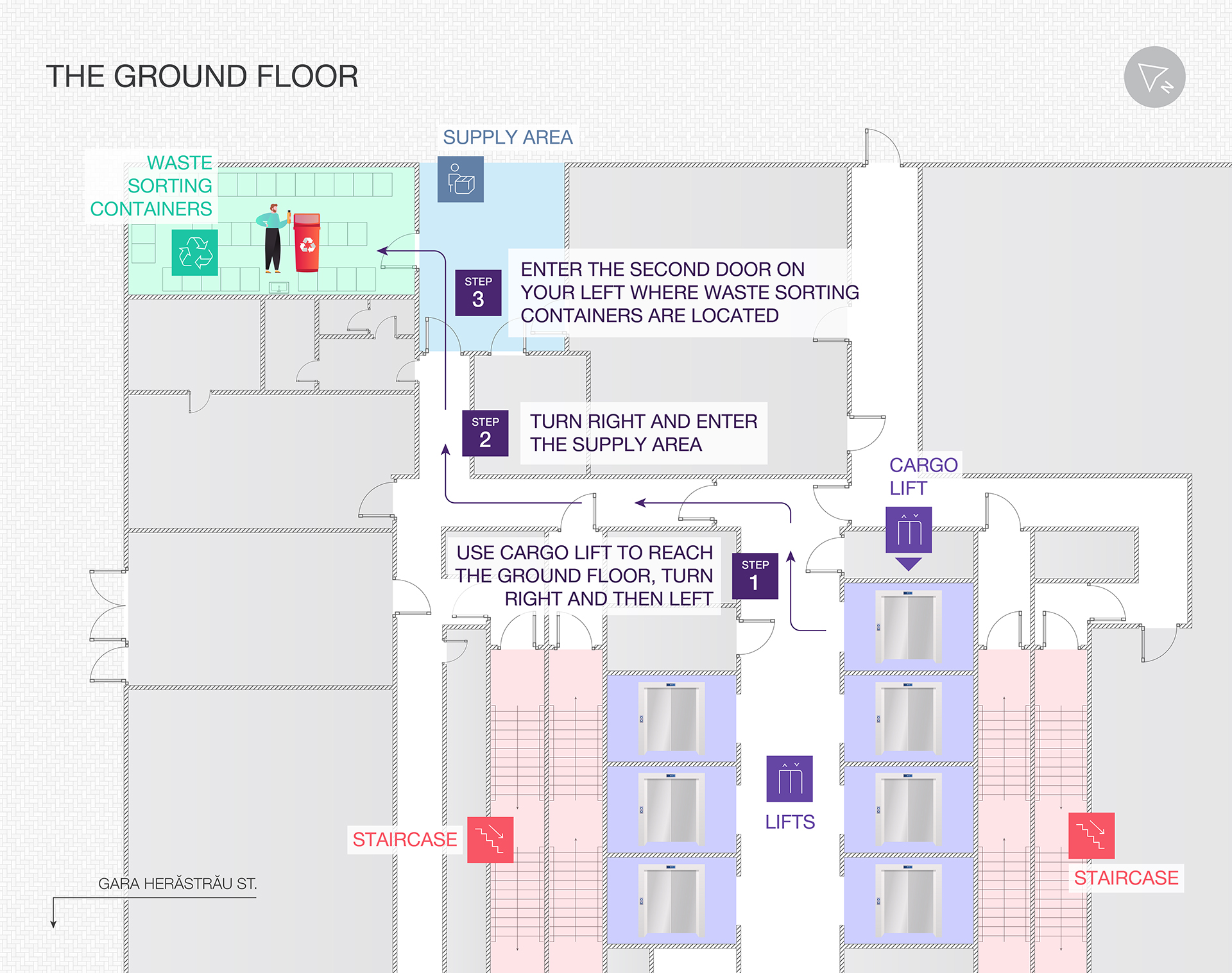 Waste sorting – GLOBALWORTH SQUARE